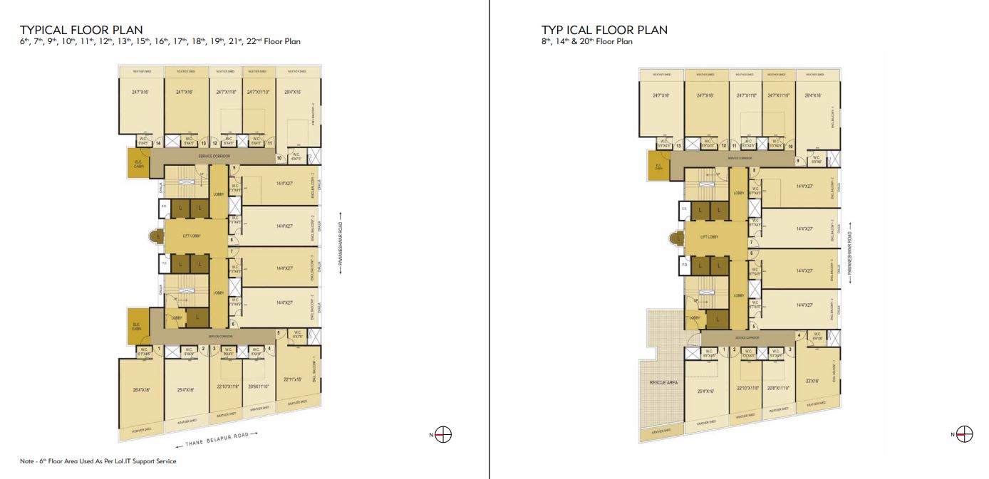 Office Spaces & Shops – Ninety Layers